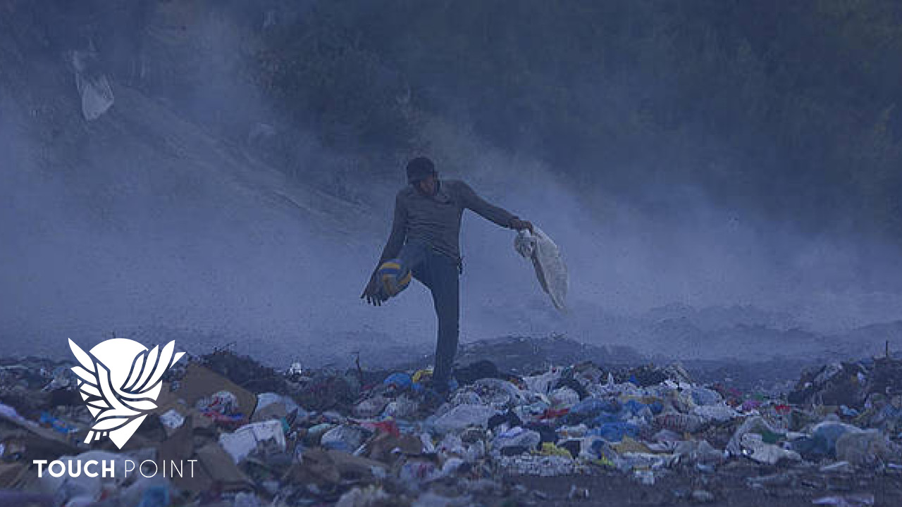 Jesus as Garbage Man • Spirit In the Desert