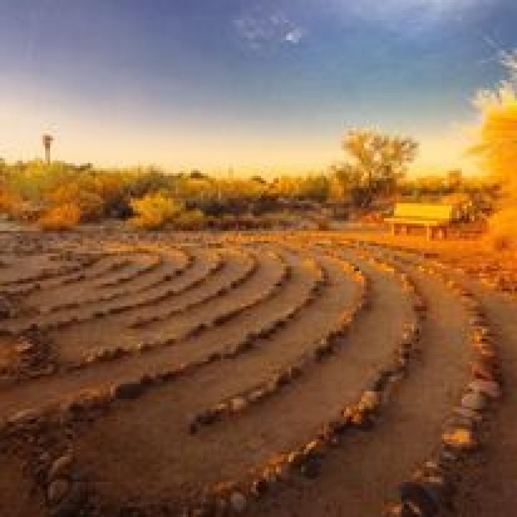Labyrinth in the Desert • Spirit In the Desert